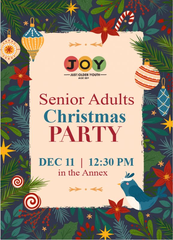 Senior Adults Christmas Party Riverbluff Church Senior Adults Christmas Party Riverbluff Church